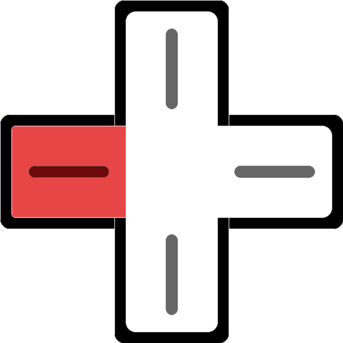 File:DSi D-Pad Left.svg - DSiBrew